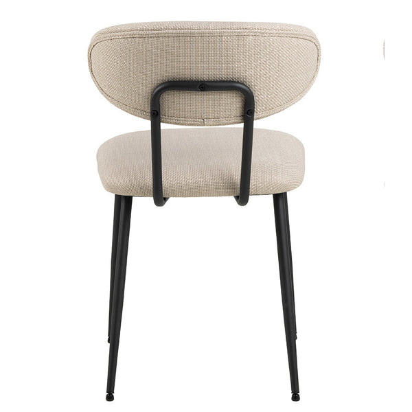 Denise Dining Chair - Beige & Black – innovatec.com.au