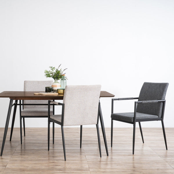 FERMA Dining Chair - Grey – innovatec.com.au