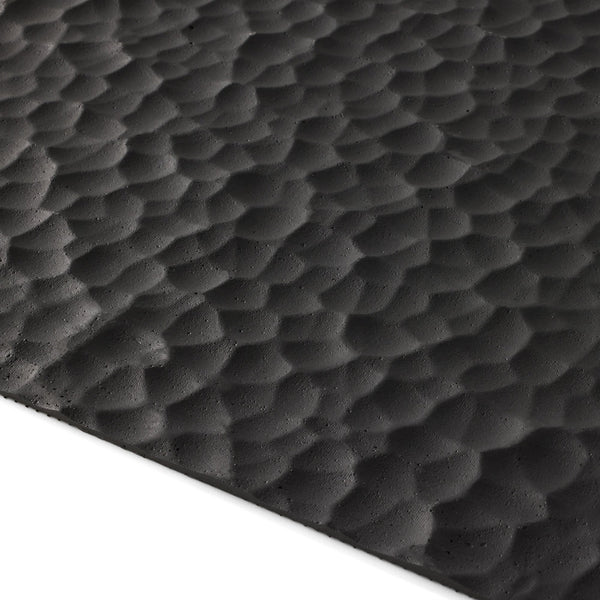 WOODFLEX Flexible SOFT STONE PANEL - HIVE STONE Black - 1200 x 600mm ...
