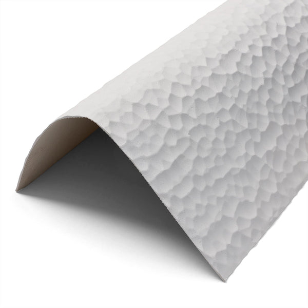 WOODFLEX Flexible SOFT STONE PANEL - HIVE STONE White - 1200 x 600mm ...