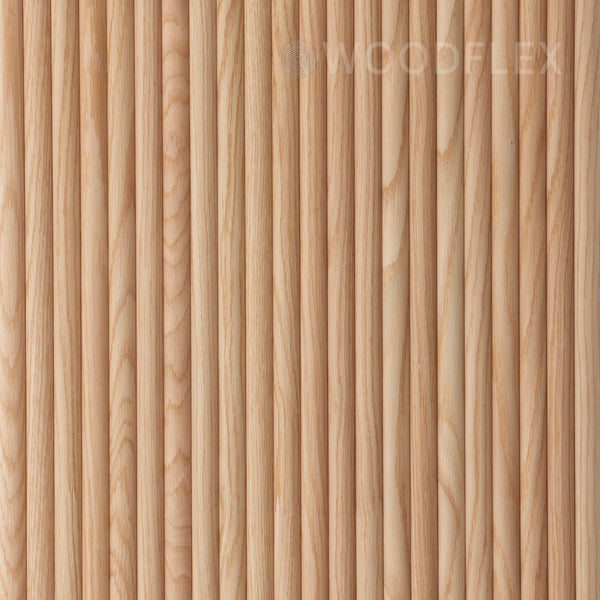 WOODFLEX Flexible Wooden Slat Under Bench Counter Panel - Oak Veneer ...