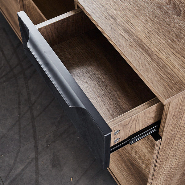 AFTAN BLACK HAWK Limited Edition - Executive Desk Pedestal & Right Mob ...